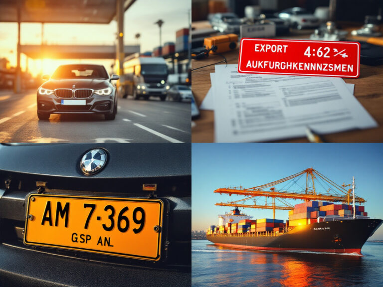 Verkauf Auto Ausland